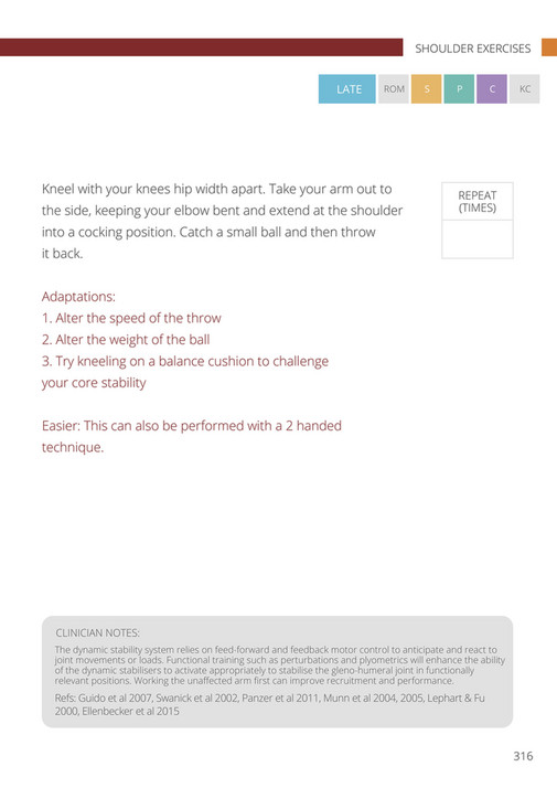 Shoulderdoc - Shoulder Rehab Book - Page 328-329