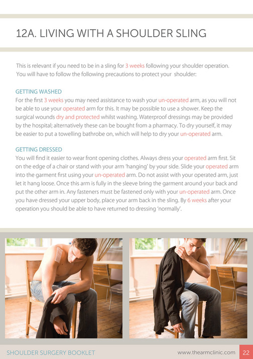 Shoulderdoc - Shoulder Surgery Book The Arm Clinic - Page 20-21
