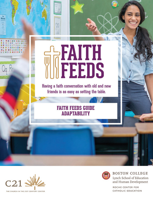 Boston College - Roche Center Faith Feeds Guide: Adaptability - Page 1 Boston College - Roche Center Faith Feeds Guide: Adaptability - Page 1