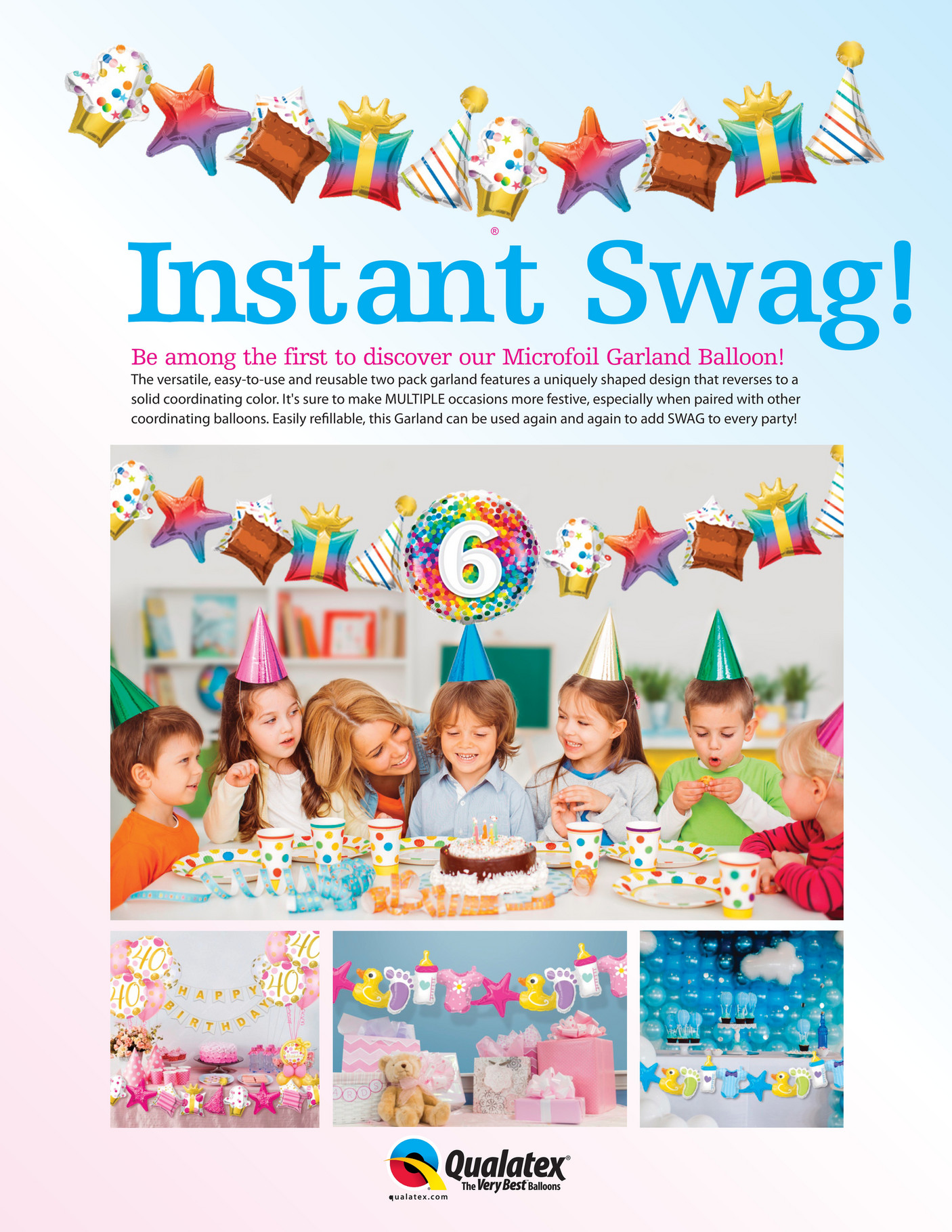 SKS Novelty Co. - 2021 Qualatex Microfoil Balloon Garland - Page 1