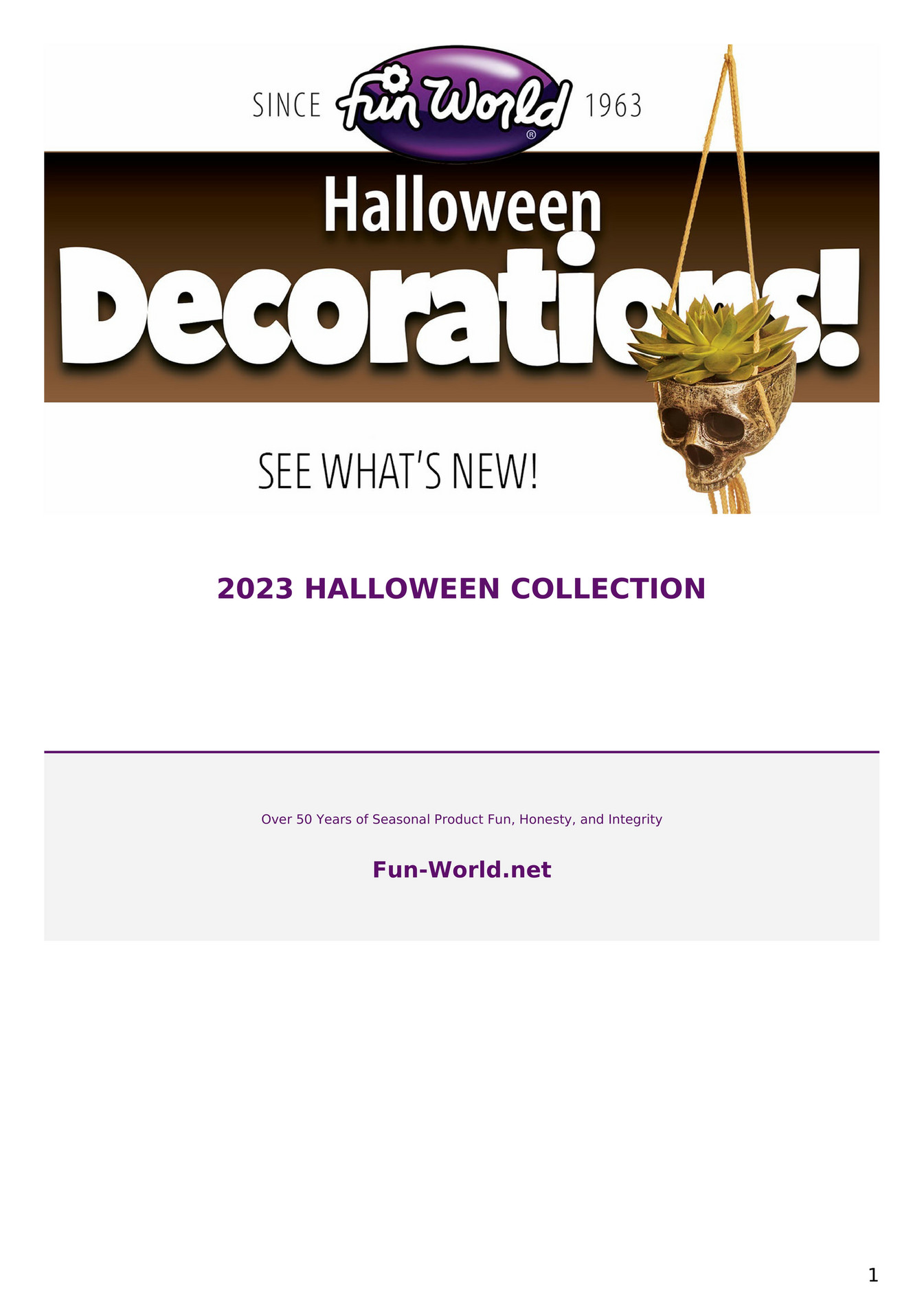 SKS Novelty Co. - 2023 Fun World Decor - Page 1