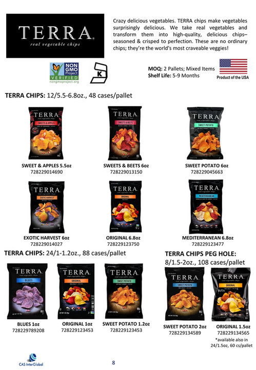 CAS InterGlobal - 2023 Hain Celestial - Food Section Catalog - Page 8-9 - Created with Publitas.com