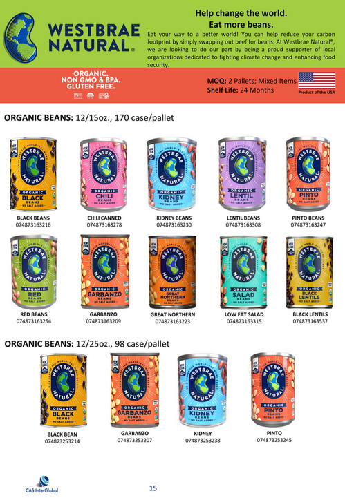 CAS InterGlobal - 2023 Hain Celestial - Food Section Catalog - Page 14-15 - Created with ...