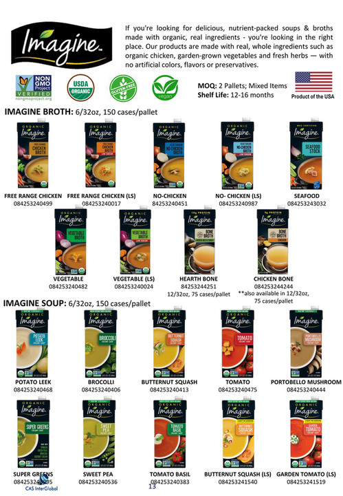 CAS InterGlobal - 2023 Hain Celestial - Food Section Catalog - Page 12-13 - Created with ...