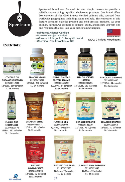 CAS InterGlobal - 2023 Hain Celestial - Food Section Catalog - Page 16-17 - Created with ...