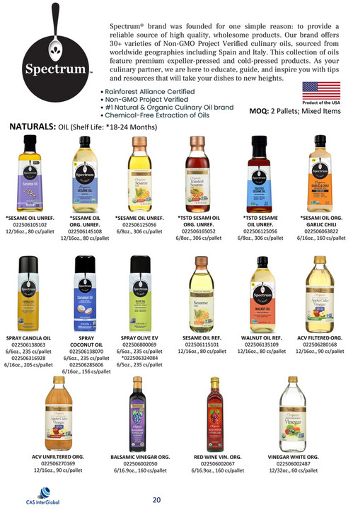 CAS InterGlobal - 2023 Hain Celestial - Food Section Catalog - Page 20-21 - Created with ...
