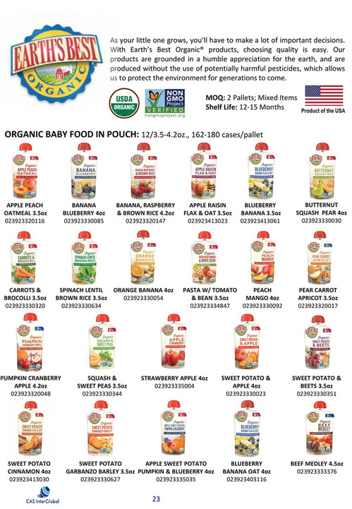 CAS InterGlobal - 2023 Hain Celestial - Food Section Catalog - Page 22-23 - Created with ...