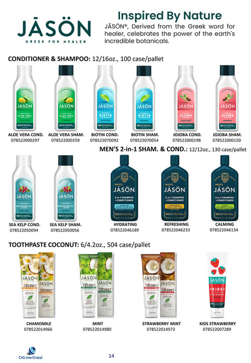 CAS InterGlobal - 2023 Hain Celestial - Personal Care Catalog - Page 14-15 - Created with ...