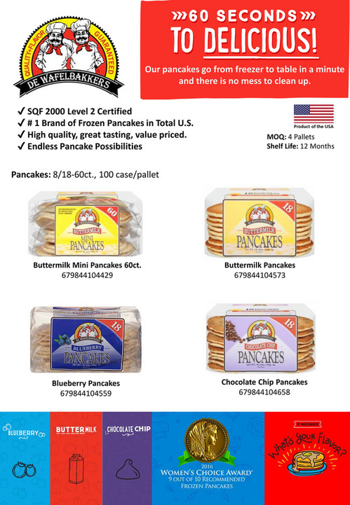 CAS InterGlobal - 2023 HomeTown Food Company - Frozen Pancake & Waffles - Page 2-3 - Created ...