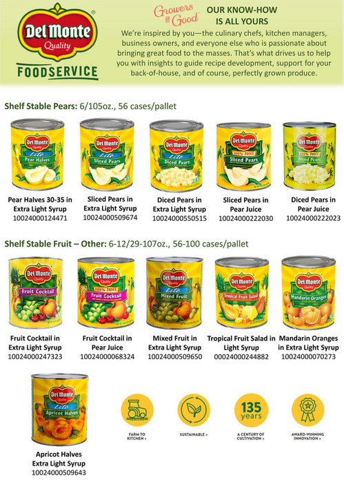 CAS InterGlobal - Del Monte Foodservice Order Guidebook - Page 6-7 - Created with Publitas.com