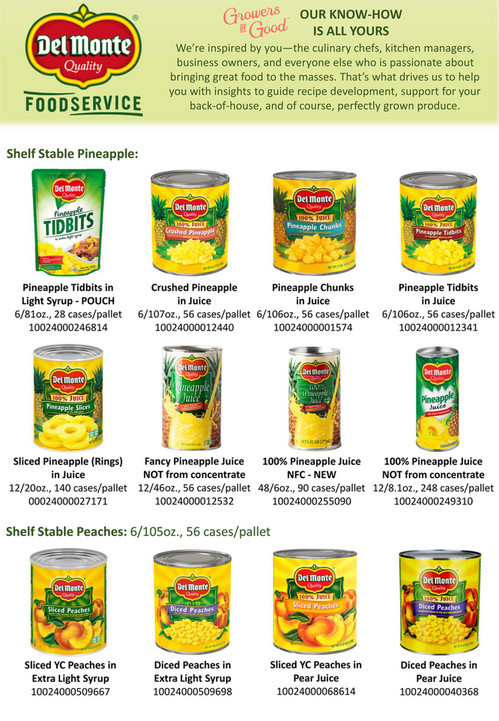 CAS InterGlobal - Del Monte Foodservice Order Guidebook - Page 4-5 - Created with Publitas.com