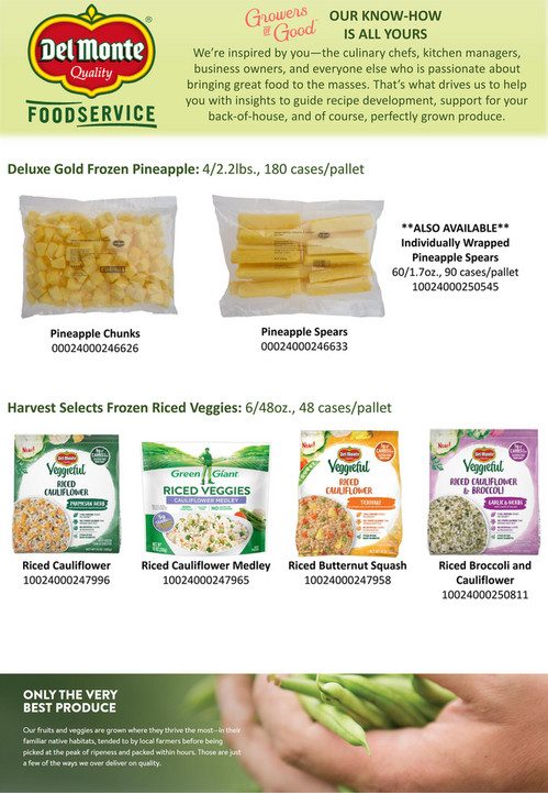 CAS InterGlobal - Del Monte Foodservice Order Guidebook - Page 2-3 - Created with Publitas.com