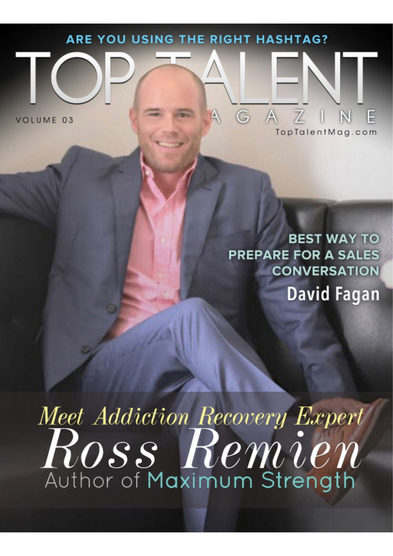 Top Talent Magazine Featuring Ross Remien - Page 1