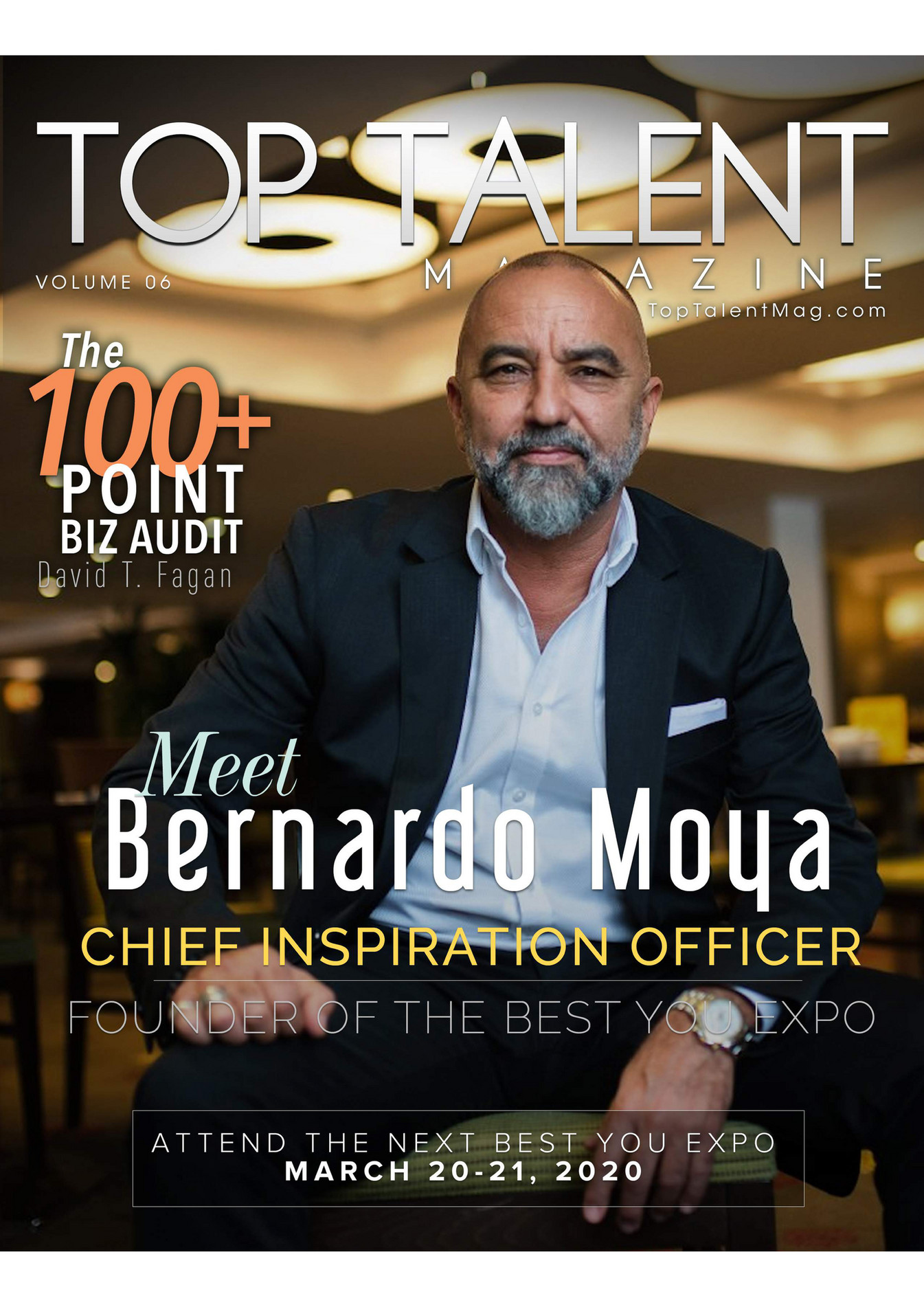 Top Talent Magazine Featuring Bernardo Moya - Page 1