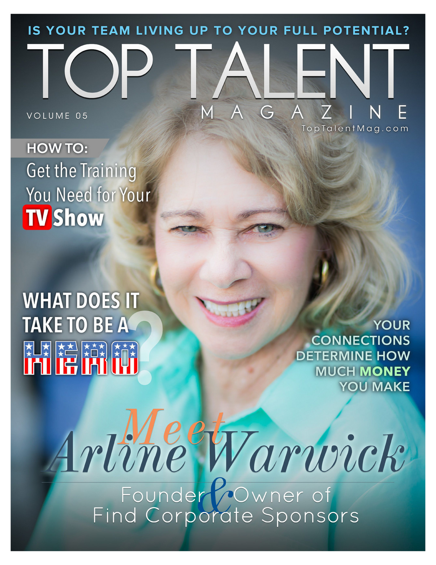 Top Talent Magazine Featuring Arline Warwick - Page 8-9