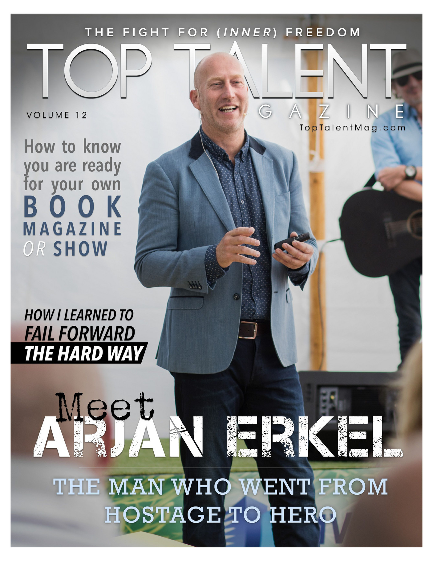 Top Talent Magazine Featuring Arjan Erkel - Page 6-7