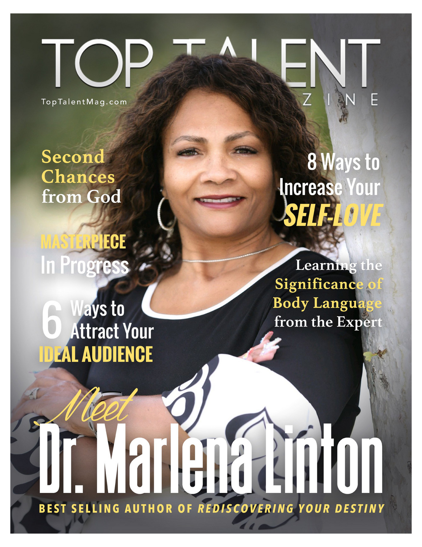 Top Talent Magazine Featuring Dr. Marlena Sherman Linton - Page 1
