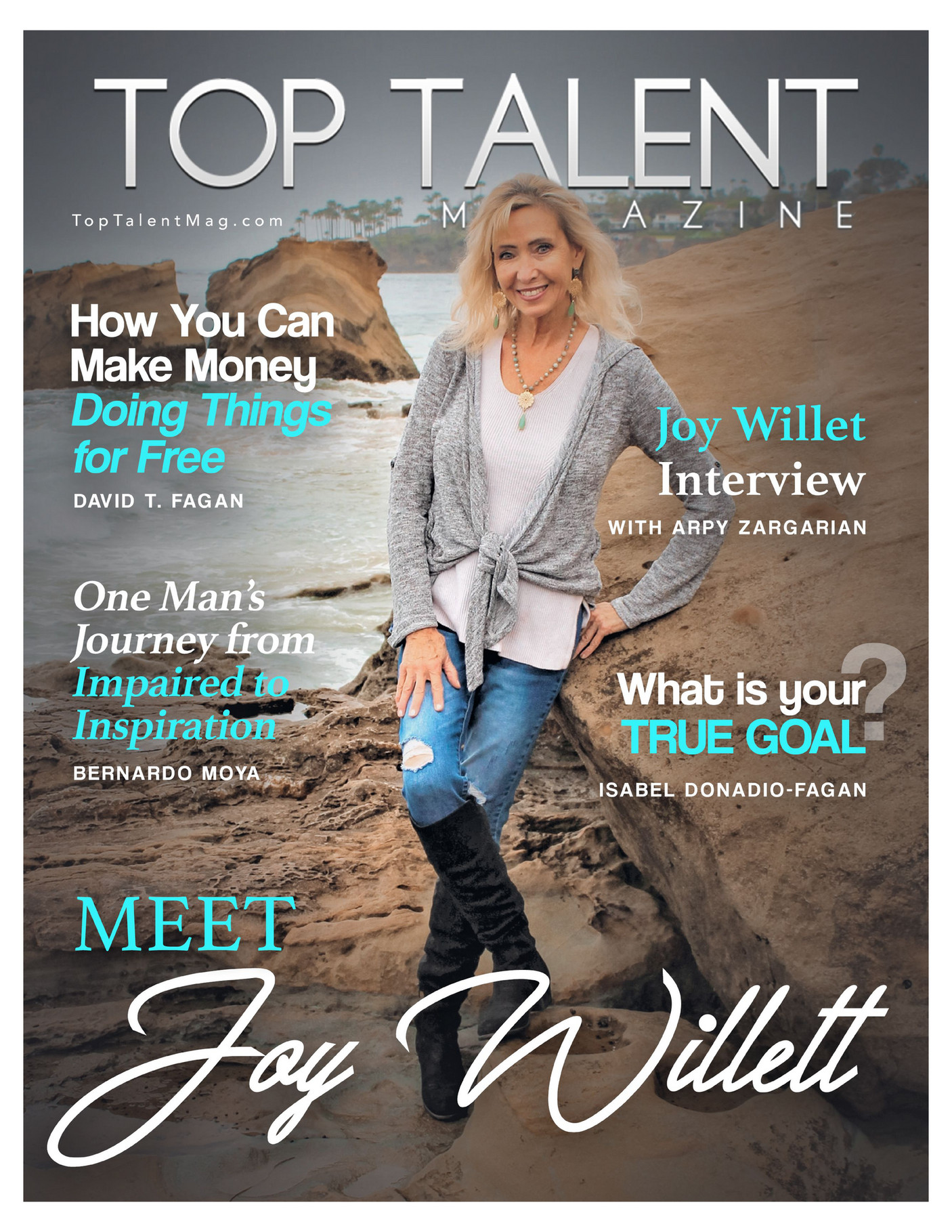 Top Talent Magazine Featuring Joy Willett - Page 1