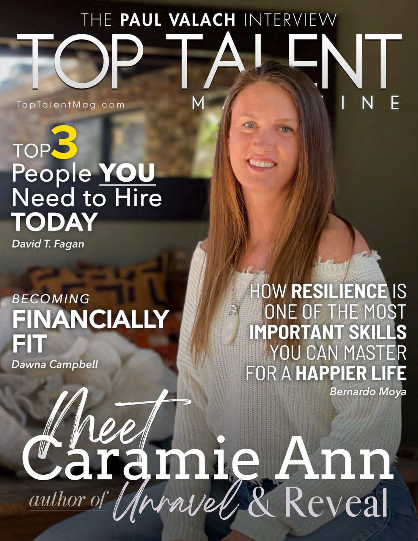 Top Talent Magazine Featuring Caramie Ann - Page 1