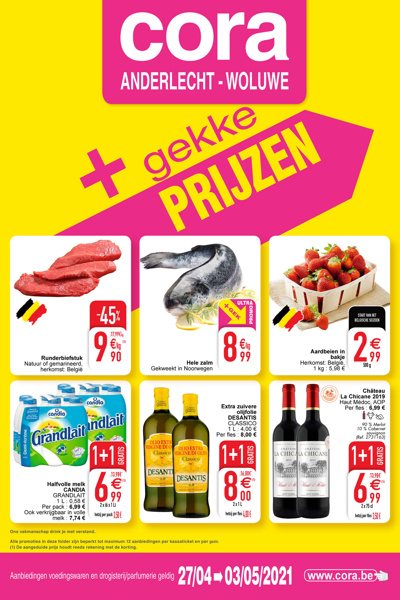 cora NL - Gekke prijzen bij cora op 27-04 - Pagina 1