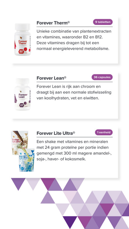 Forever Living Products Benelux-NL - C9 voedingsprogramma - Programmaboekje (België) - Pagina 6