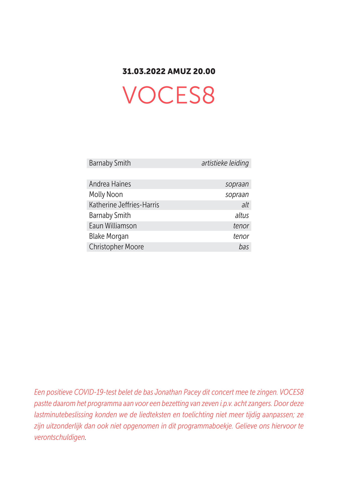 AMUZ - 2022-03-31 VOCES8 - Pagina 2-3