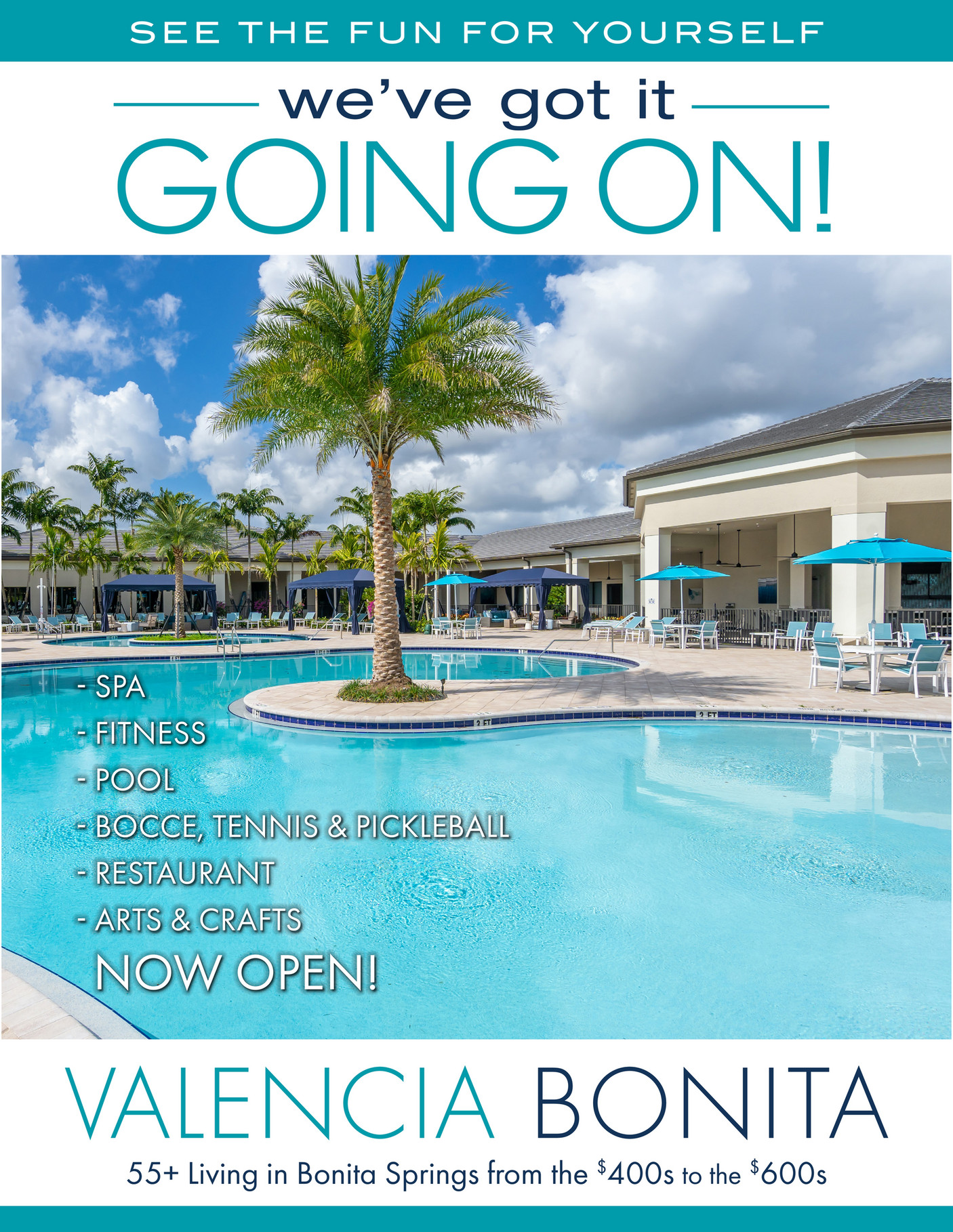 GL Homes - Valencia Bonita Clubhouse - 55+ Lifestyle Clubhouse is Now ...