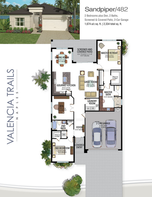 GL Homes - Valencia Trails - Naples Florida, Grand 55+ Living - Page 10-11