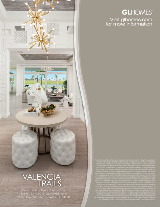 GL Homes - Valencia Trails - Naples Florida, Grand 55+ Living - Page 28