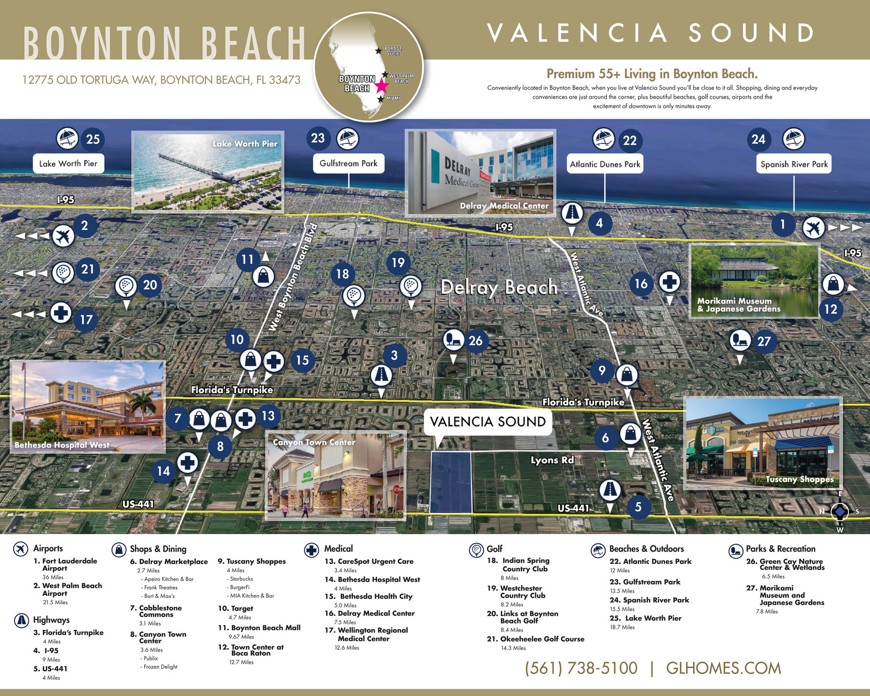 GL Homes - Valencia Sound Area Map - Page 1