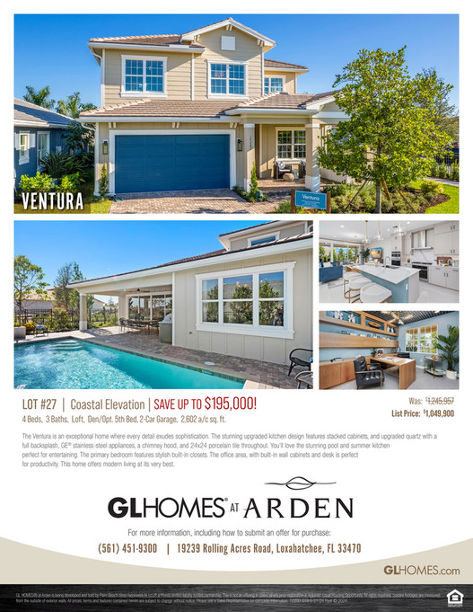 GL Homes - GL Homes at Arden Models For Sale Brochure - Page 4