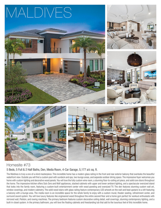 Lotus Palm Models for Sale Flyer - Page 2-3