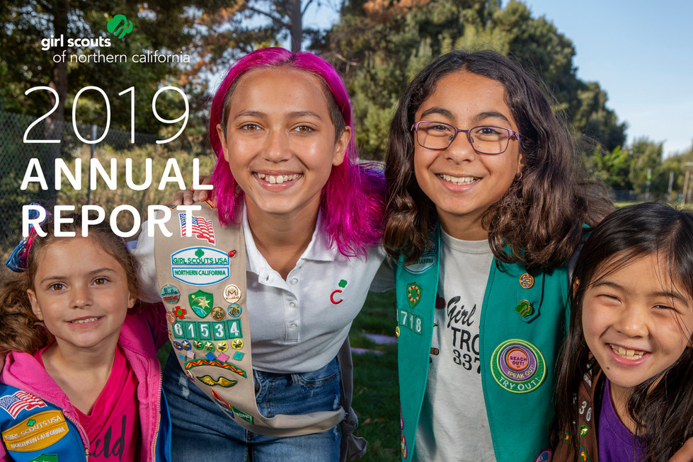 Girl Scouts of Northern California's 2019 Annual Report - Page 1