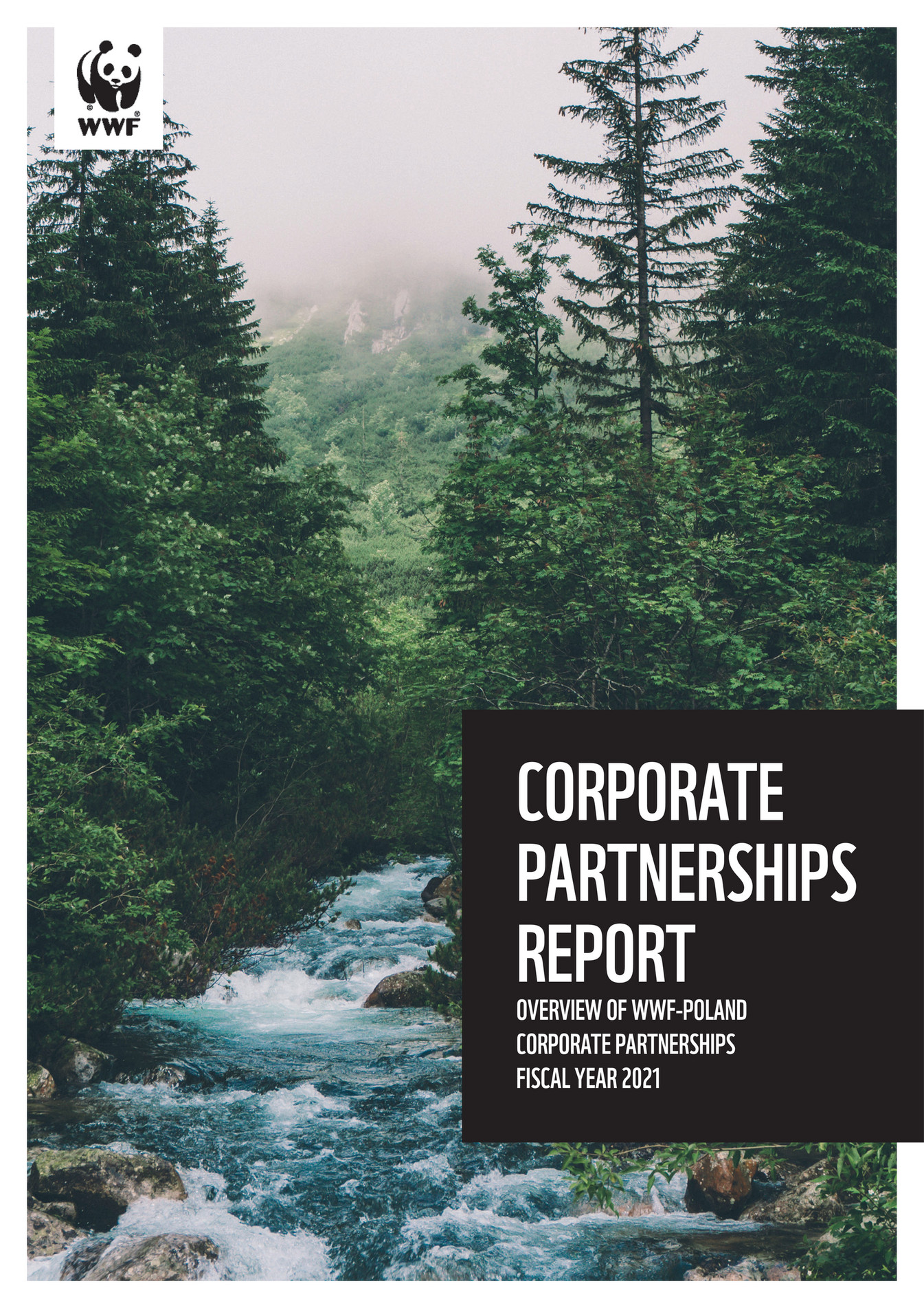 WWF Poland - CORPORATE PARTNERSHIPS REPORT - Poland 2021 - Strona 1