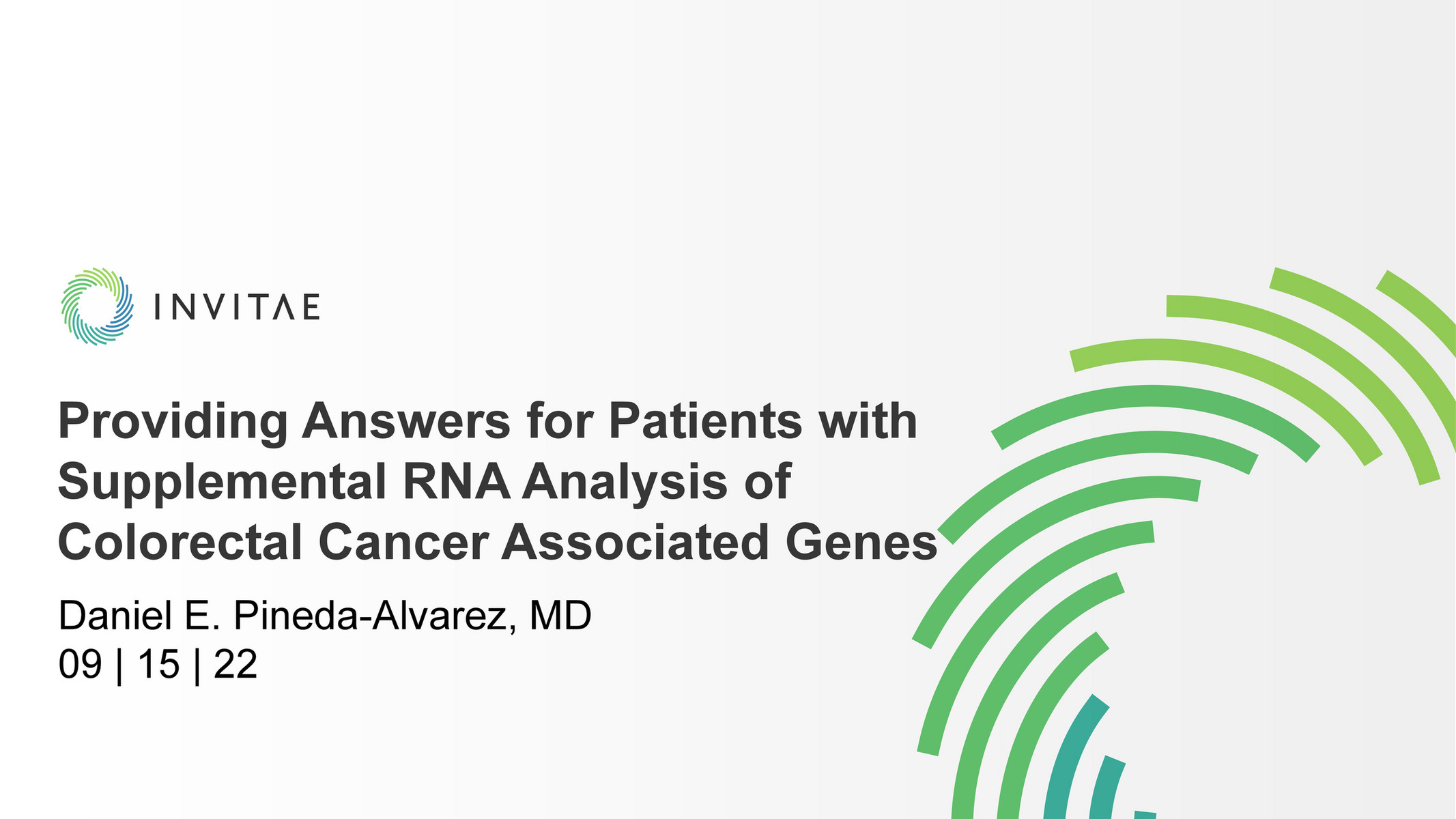 Invitae - 2022_InSIGHT_Providing Answers for Patients with Supplemental ...