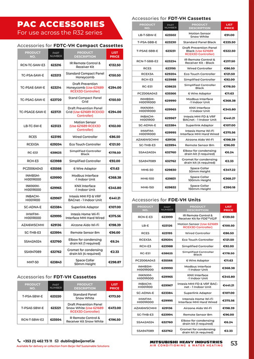 Beijef Ref UK & Ireland - MHI Euro Splits Catalogue - Page 50-51