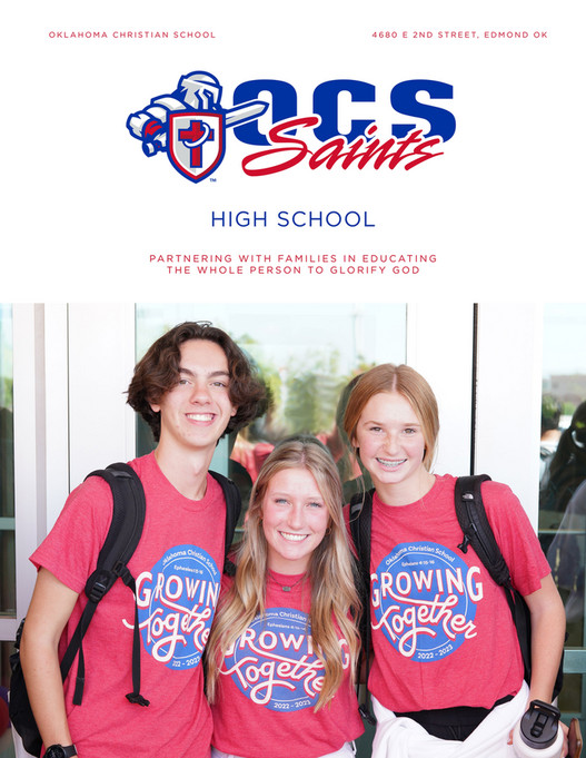 Oklahoma Christian School - OCS HS Brochure - Page 1