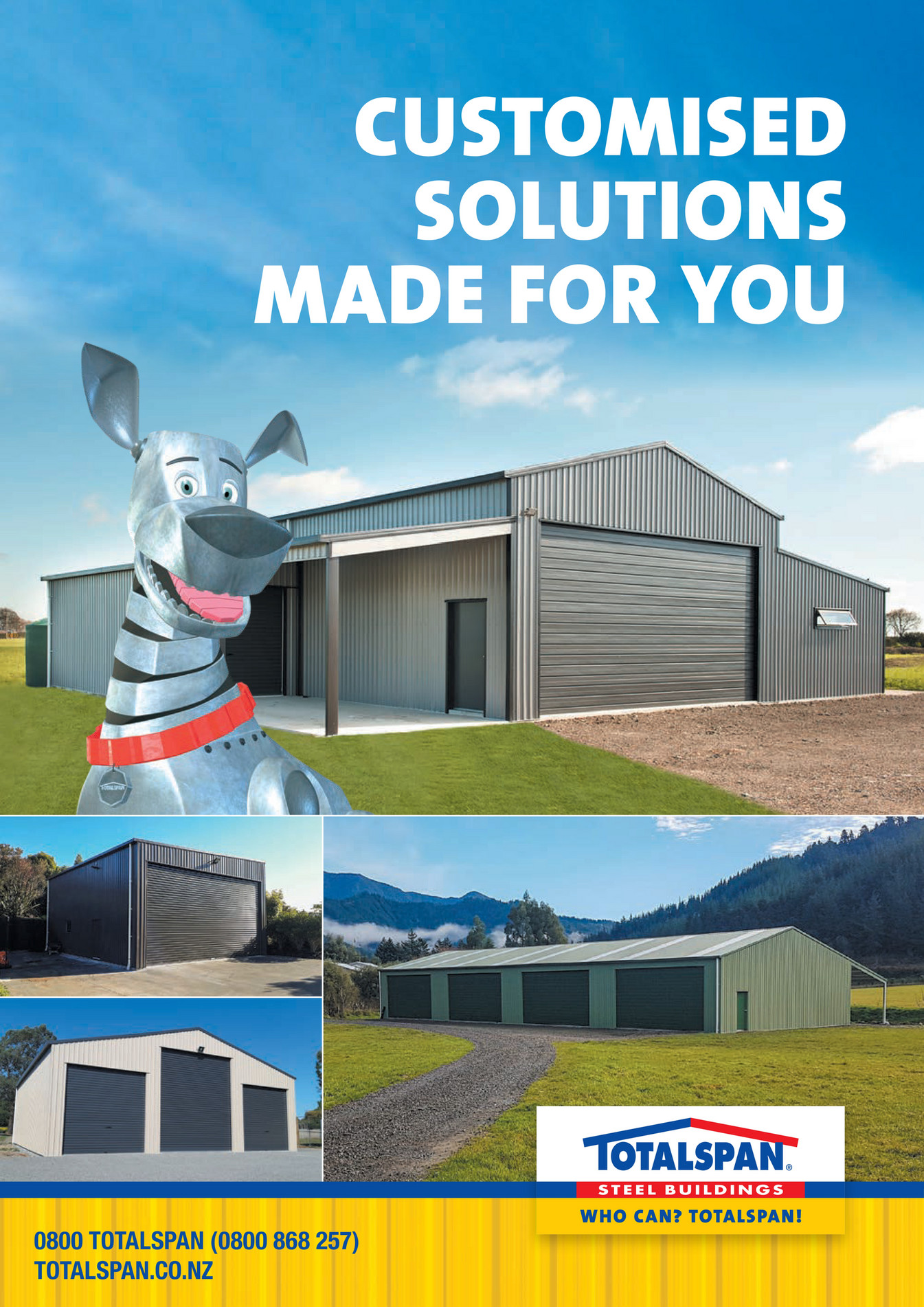 Spanbild NZ Ltd - Totalspan Range Brochure 2020 - Page 1