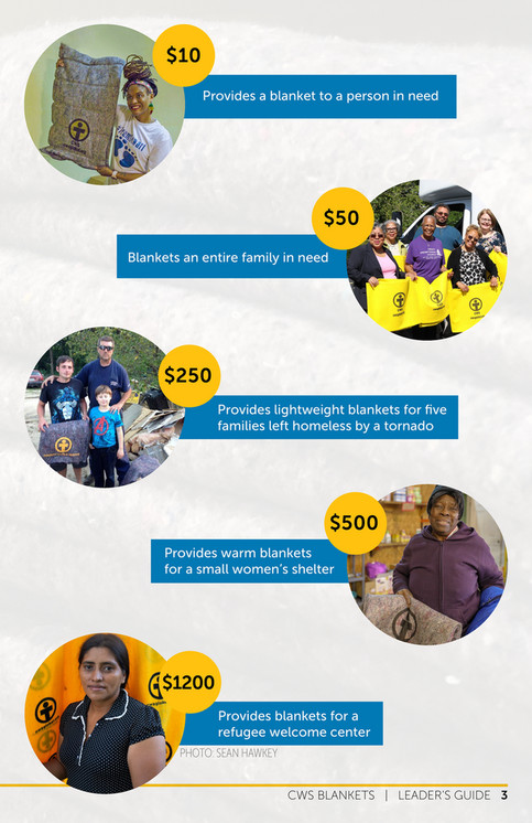 Church World Service - CWS Blanket Leaders Guide - Page 2-3