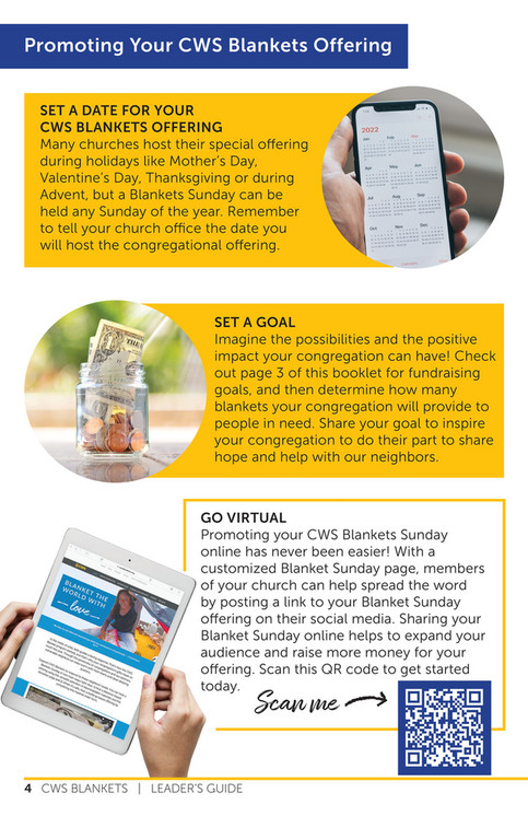 Church World Service - Blanket Leaders Guide 2024 - Page 4-5