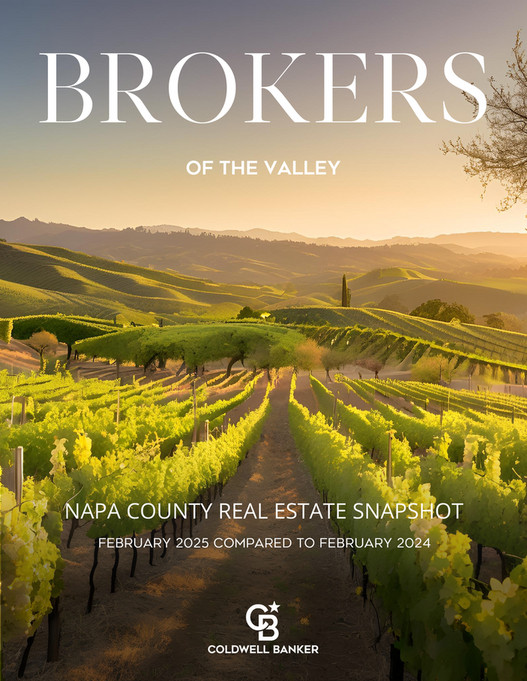 Coldwell Banker BOV - Napa County Snapshot_Feb 2025 - Page 1