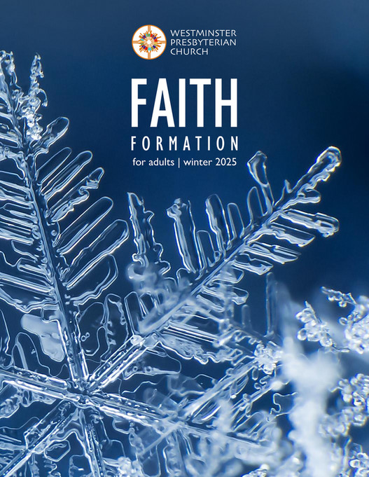Westminster Presbyterian Church – Christian Education Booklet – Winter ...