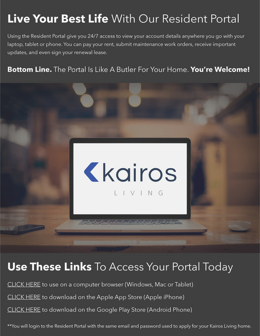 Kairos Living - Kairos Living - Resident Welcome Pack - Page 4-5