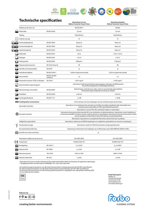 Forbo Flooring NL Stalenboek | Marmoleum Solid - Pagina 20