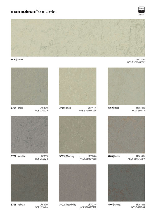 Forbo Flooring NL Stalenboek | Marmoleum Solid - Pagina 12-13