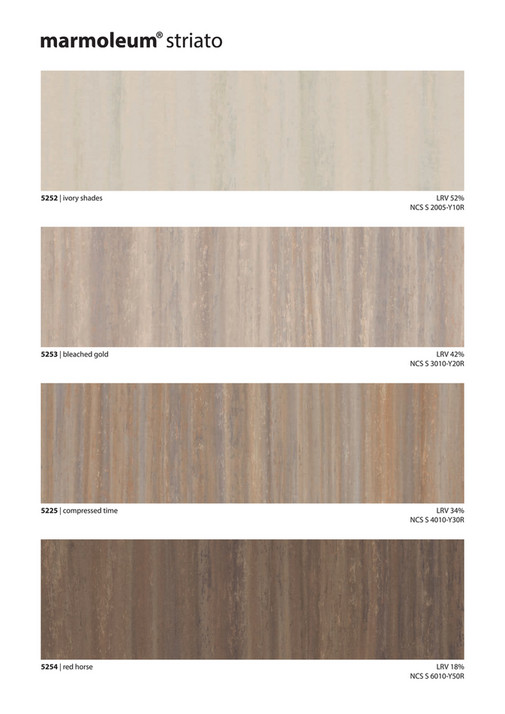 Marmoleum Linear Digitaal Stalenboek - Forbo Flooring NL - Pagina 6-7
