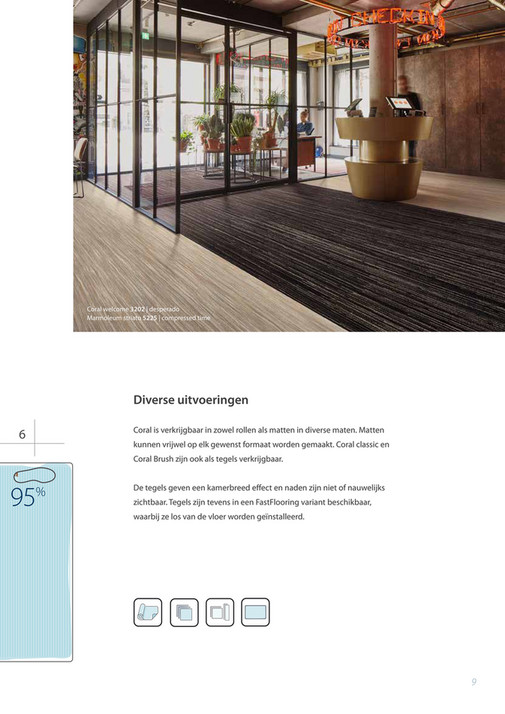 Coral digitaal stalenboek - Forbo Flooring NL - Pagina 8-9