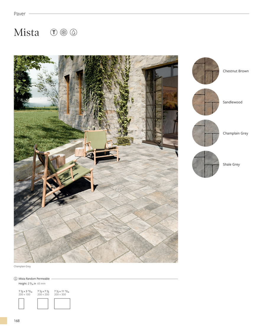 Techo Block Pavers Mista