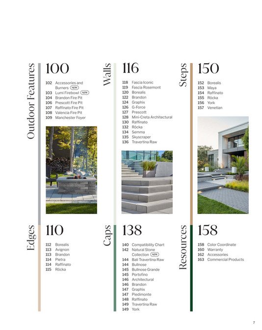 Techo-Bloc Inc. - TB2023_Catalog-LANDSCAPE_WEB_EN - Page 6-7