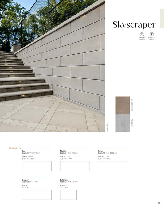 Techo-Bloc Inc. - TB2023_03-ICI_CATALOG_WEB-EN - Page 90-91